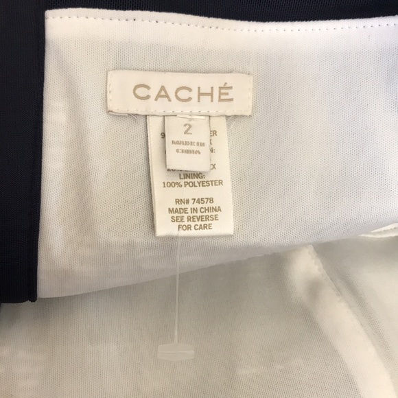 Cache | Dresses | Cache Navy Blue Dress | Poshmark